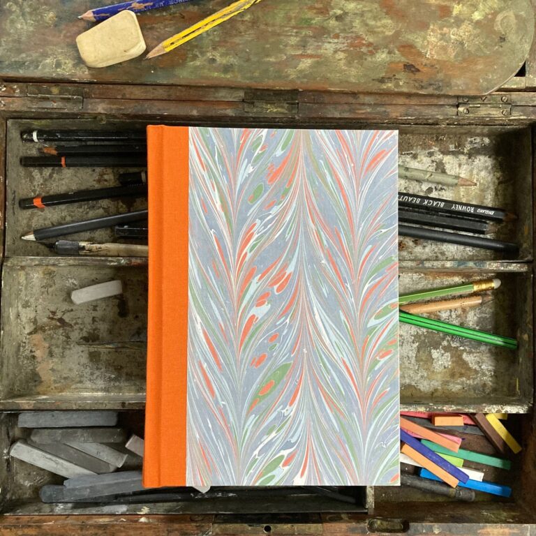 A4 Portrait Sketchbook - Compton Marbling