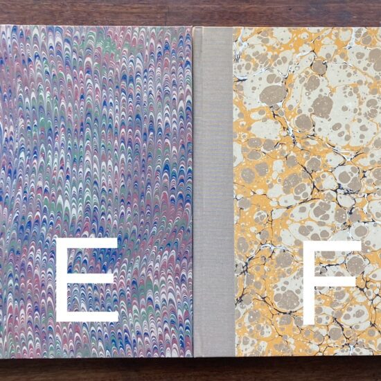 A4 Plain Journal - Compton Marbling