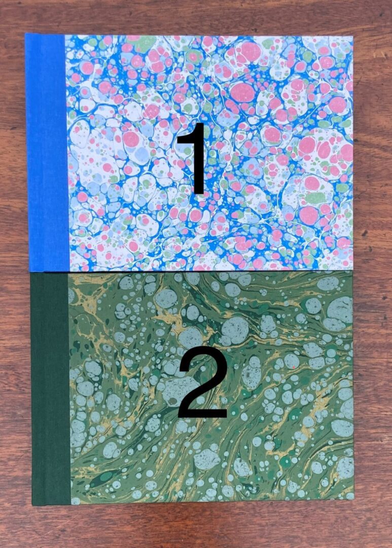 A5 Landscape Sketchbook – Compton Marbling