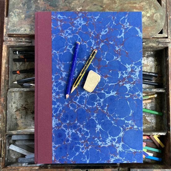 A4 Portrait Sketchbook - Compton Marbling