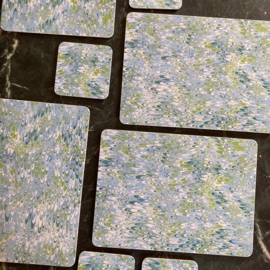 Rectangular Table Mats - Compton Marbling
